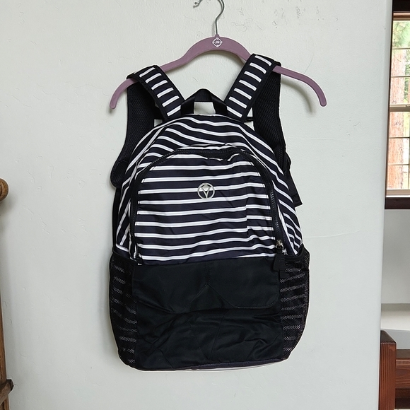 Ivivva | Other | Ivivva Black And White Striped Backpack | Poshmark